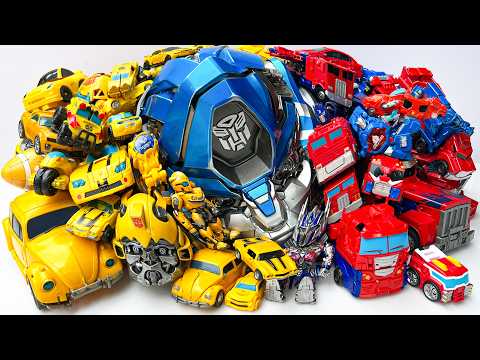 Ultimate 100+Transformers Car Toys BUMBLEBEE & OPTIMUS PRIME All Generations- Rescue Death of MIRAGE