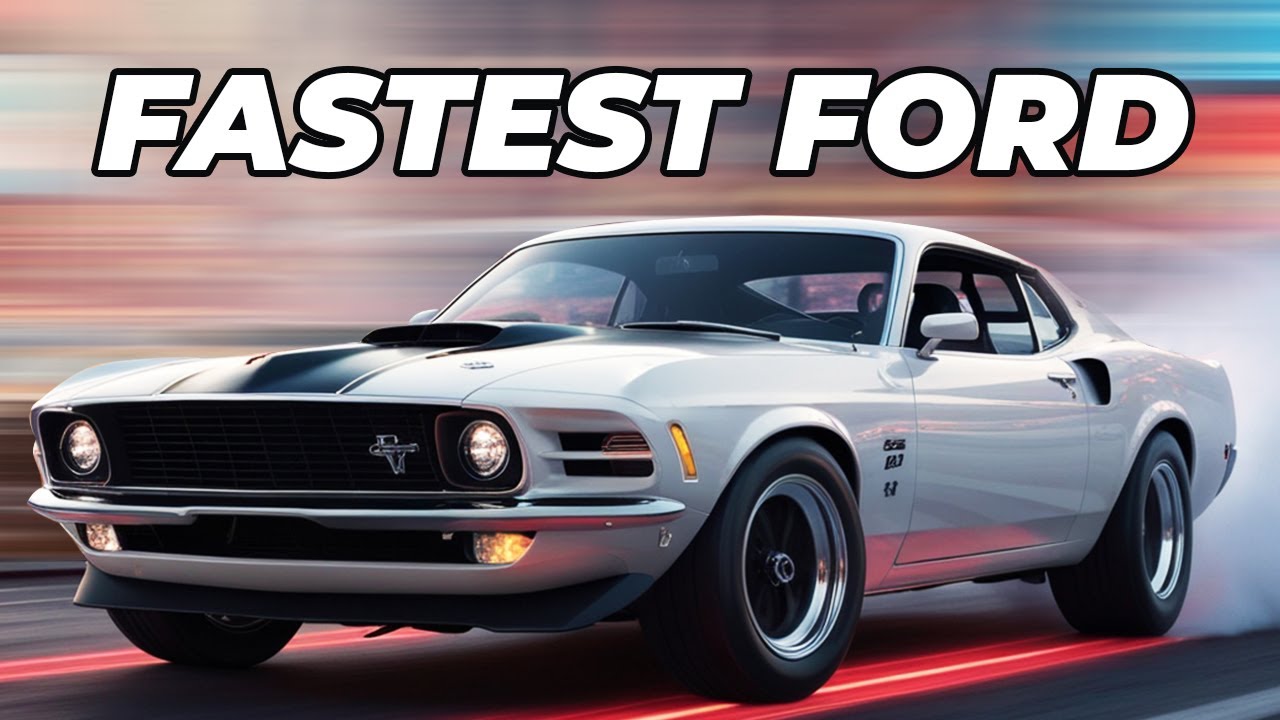 The 8 Fastest Fords Ever Made - YouTube