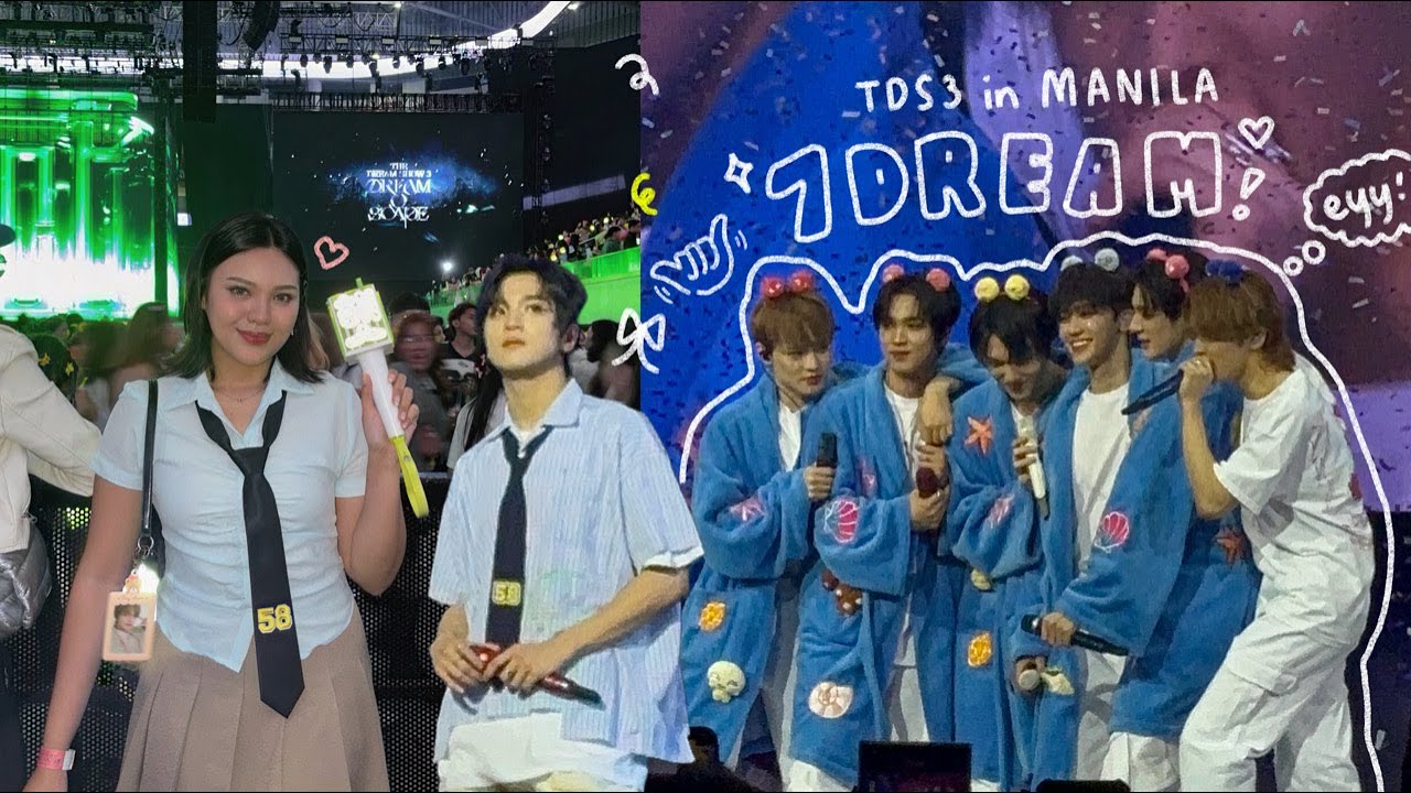 [vlog] NCT DREAM: THE DREAM SHOW 3 IN MANILA | floor standing, day 2 ...
