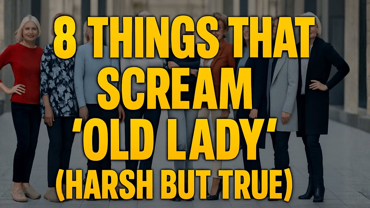 8 Things That Scream 'Old Lady' (Harsh But True): Style Over 50. - YouTube