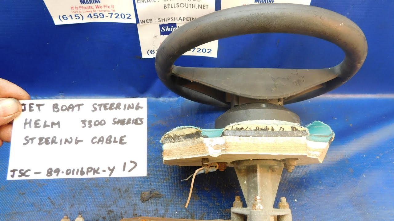 FOR SALE - Teleflex Jet Boat Steering System Helm $89.95 PK-18-1 - YouTube