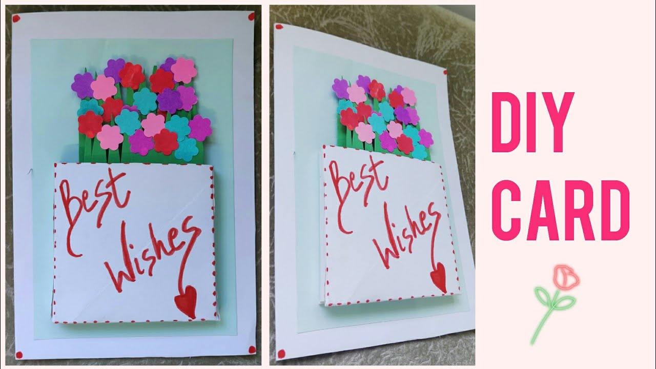 DIY Greeting Card |Handmade Card |EnjoyCrafting #87 - YouTube
