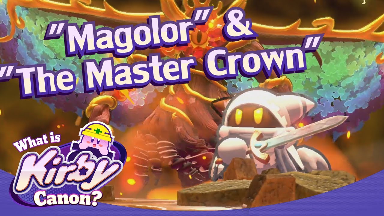 Magolor & The Master Crown | What is Kirby Canon? - YouTube