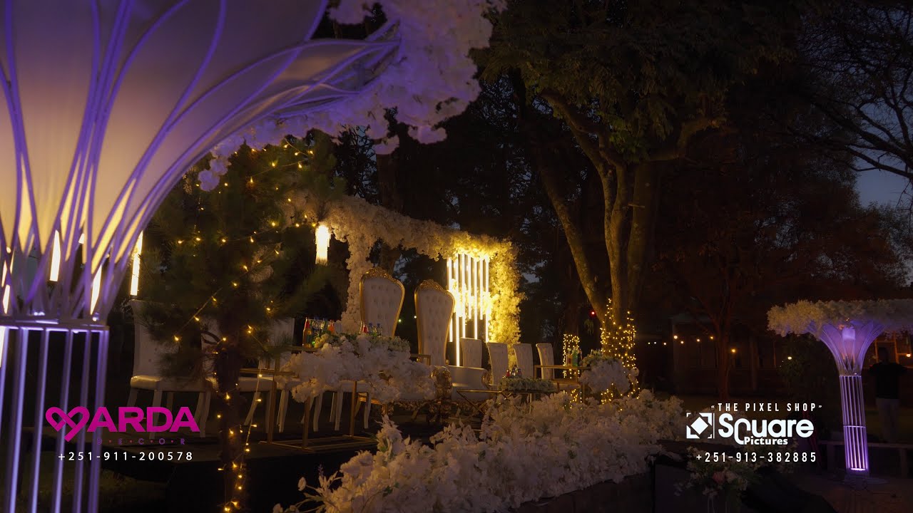 The Best Ethiopian Wedding Decor #6 Marda DÉCOR - YouTube