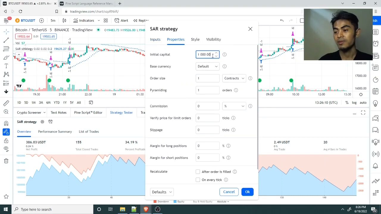 MEMBUAT STRATEGY DENGAN PROFIT DAN LOSS YANG FIXED - PINE SCRIPT ...