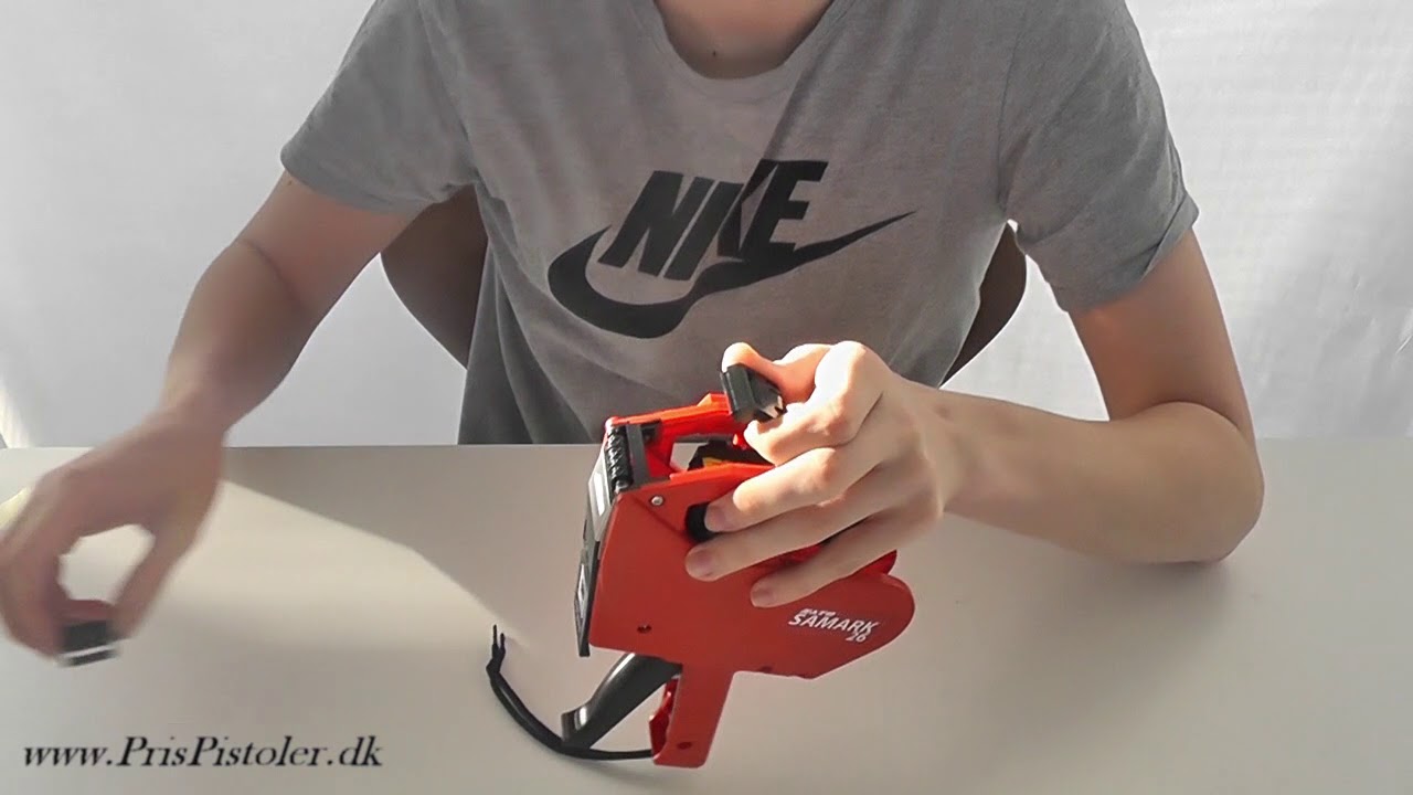 Sato Samark 26 - sådan skifter du farverulle - YouTube