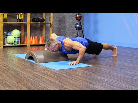 Push-Up Over the Top with Arc Barrel - YouTube