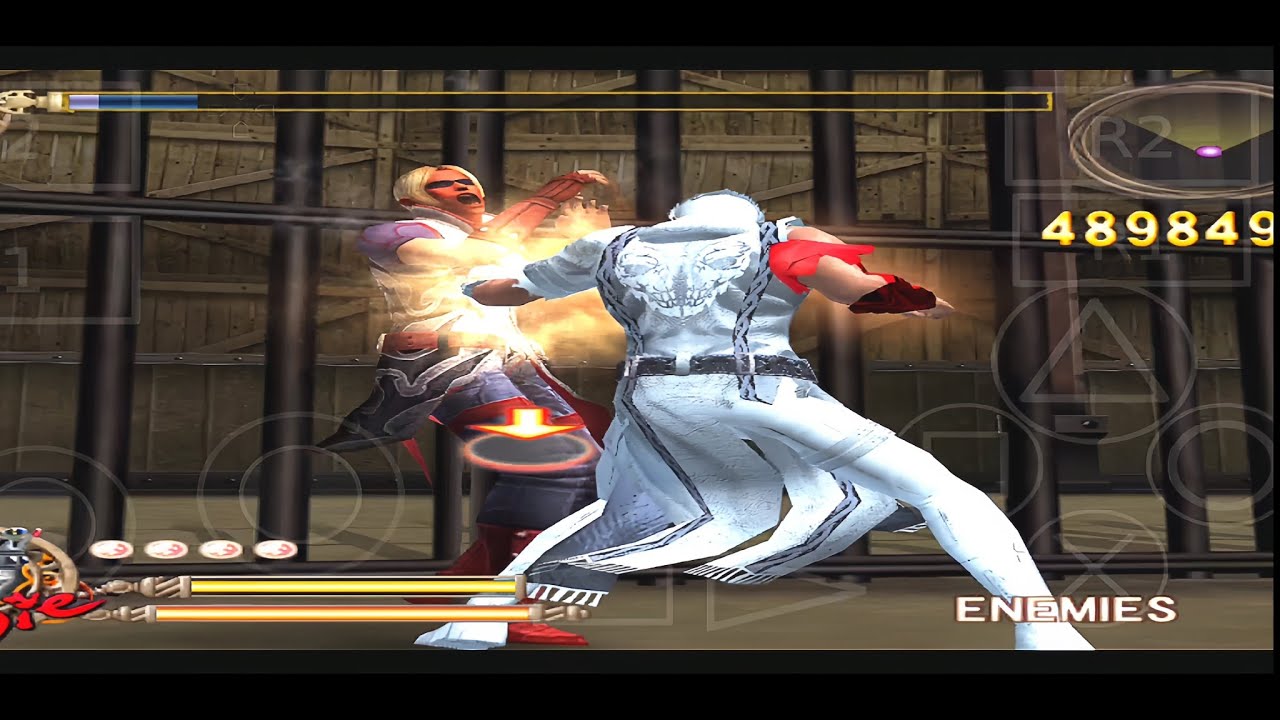 GOD HAND VS DEVIL HAND ACTION GAMEPLAY PS2 - YouTube