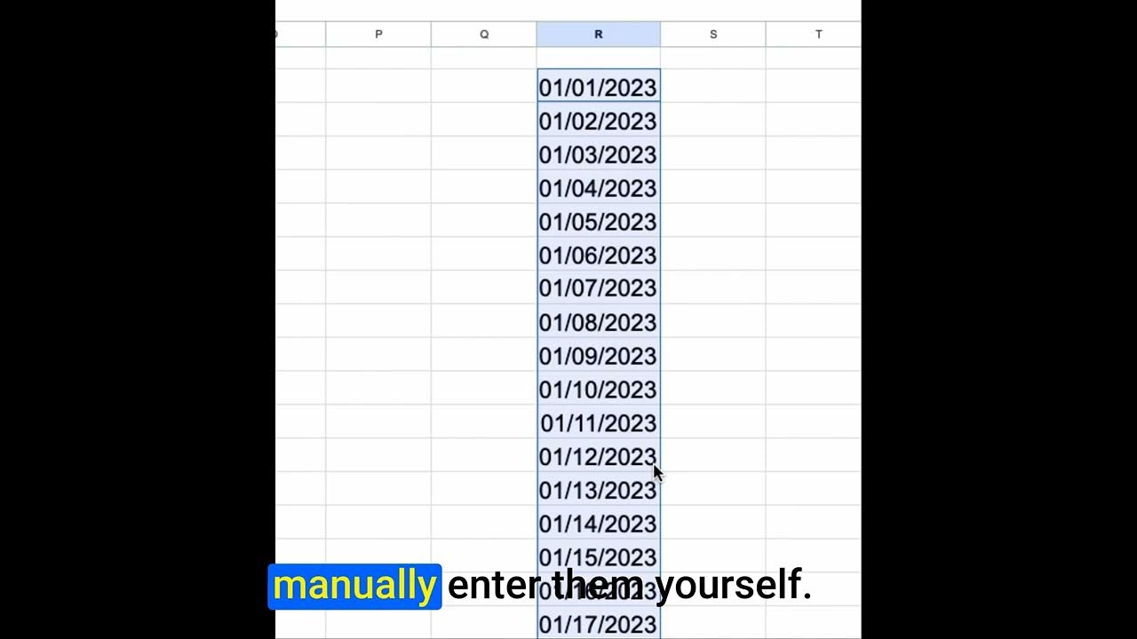 Google Sheets | Basics | Using the autofill feature - YouTube