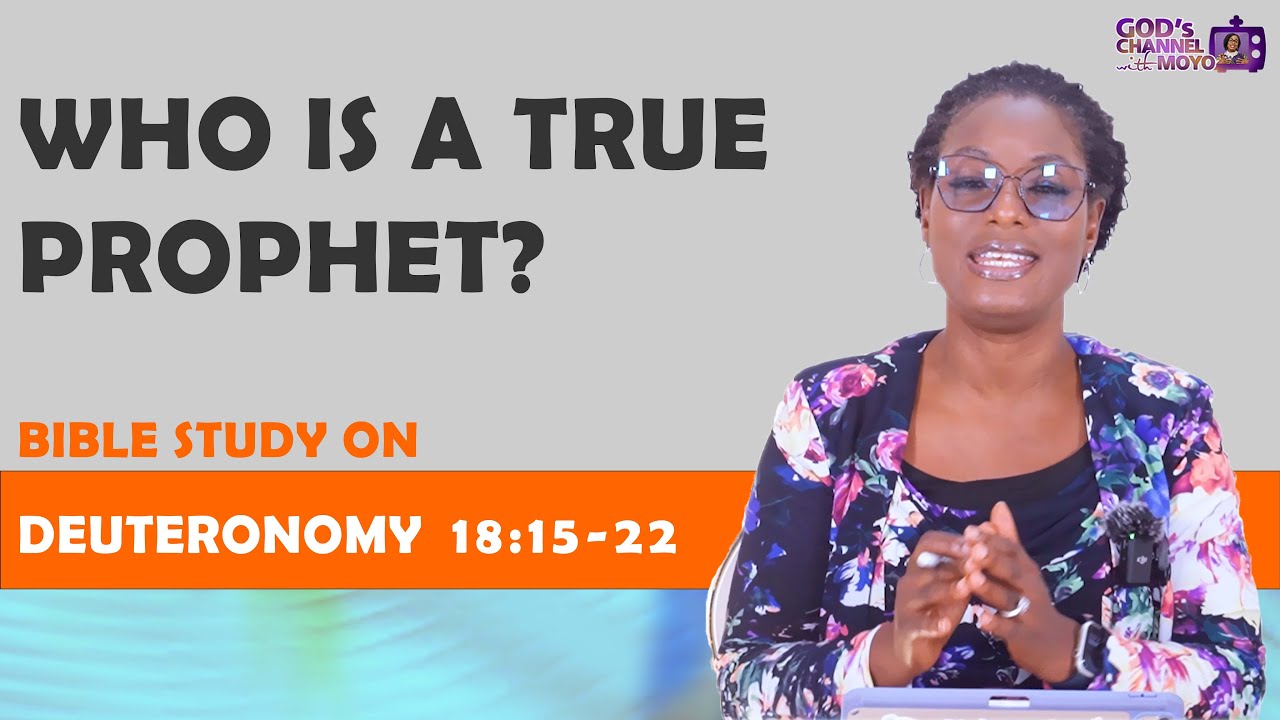 The PROMISE of a PROPHET Like MOSES and the TEST of a TRUE PROPHET ...