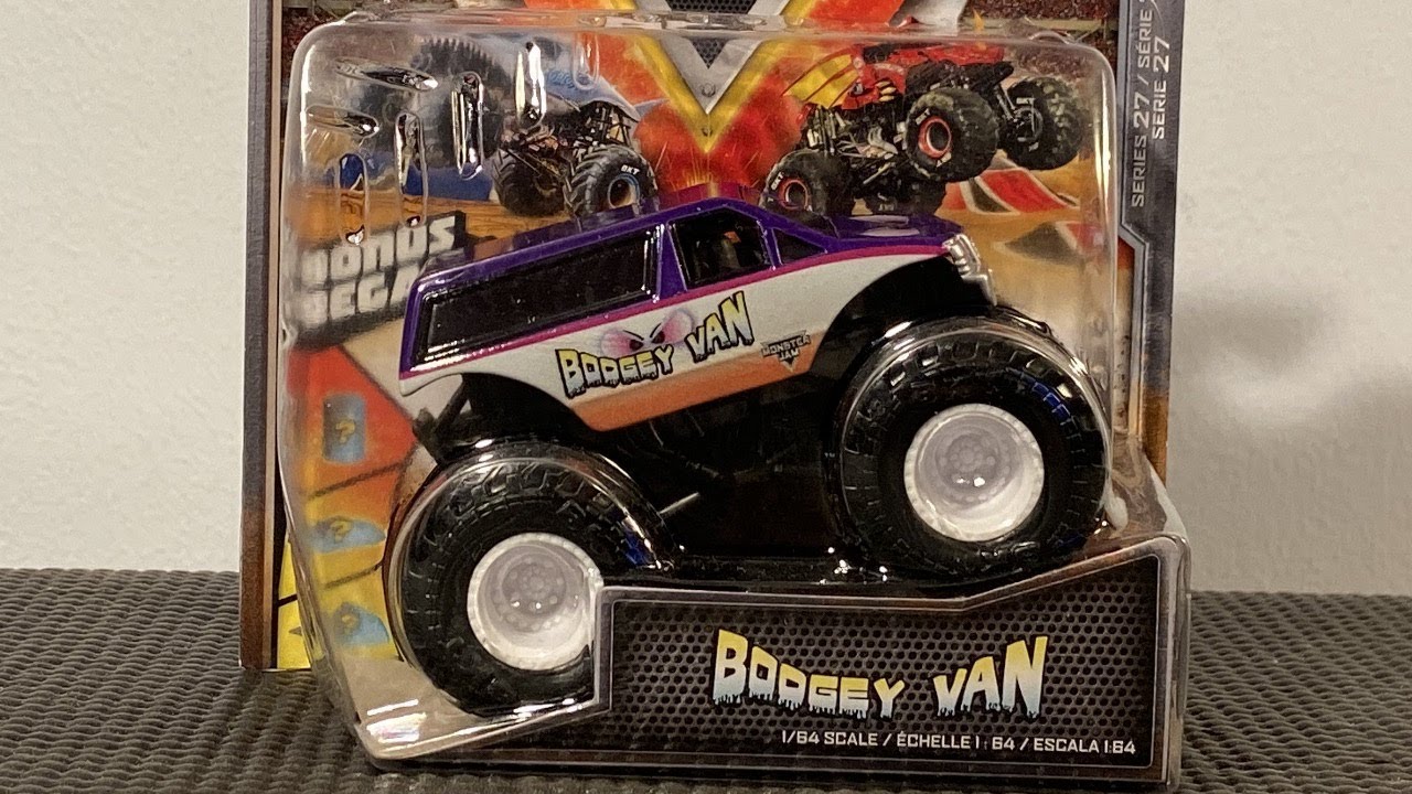 Spin Master Monster Jam BOOGEY VAN Series 27 - YouTube