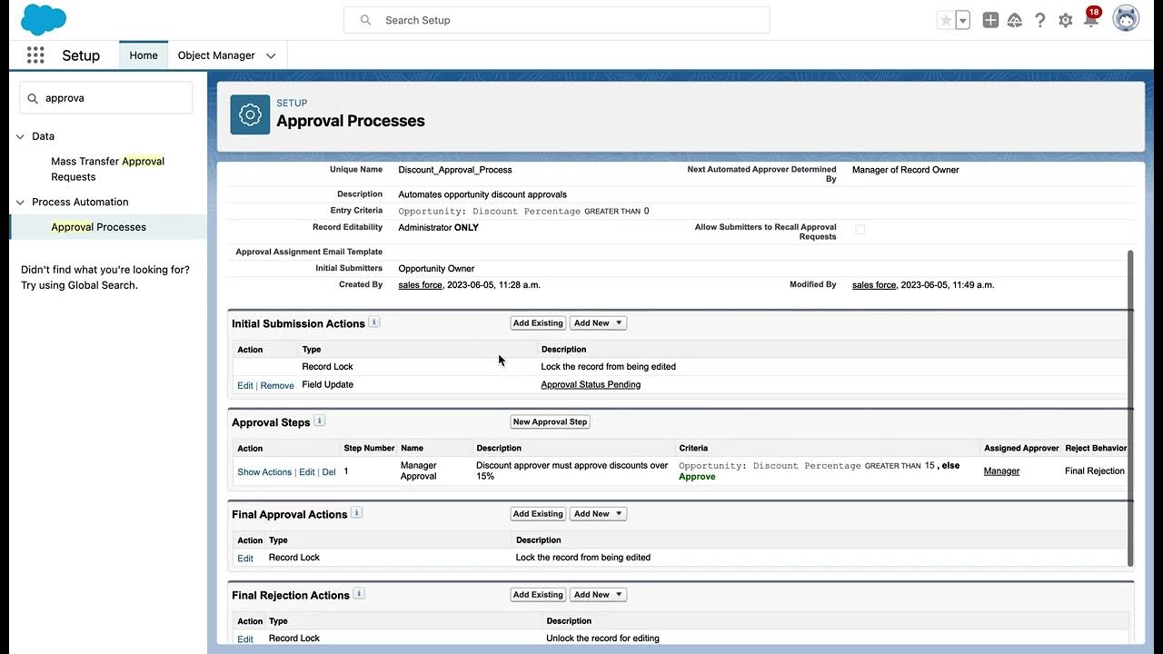Create initial submission action - YouTube