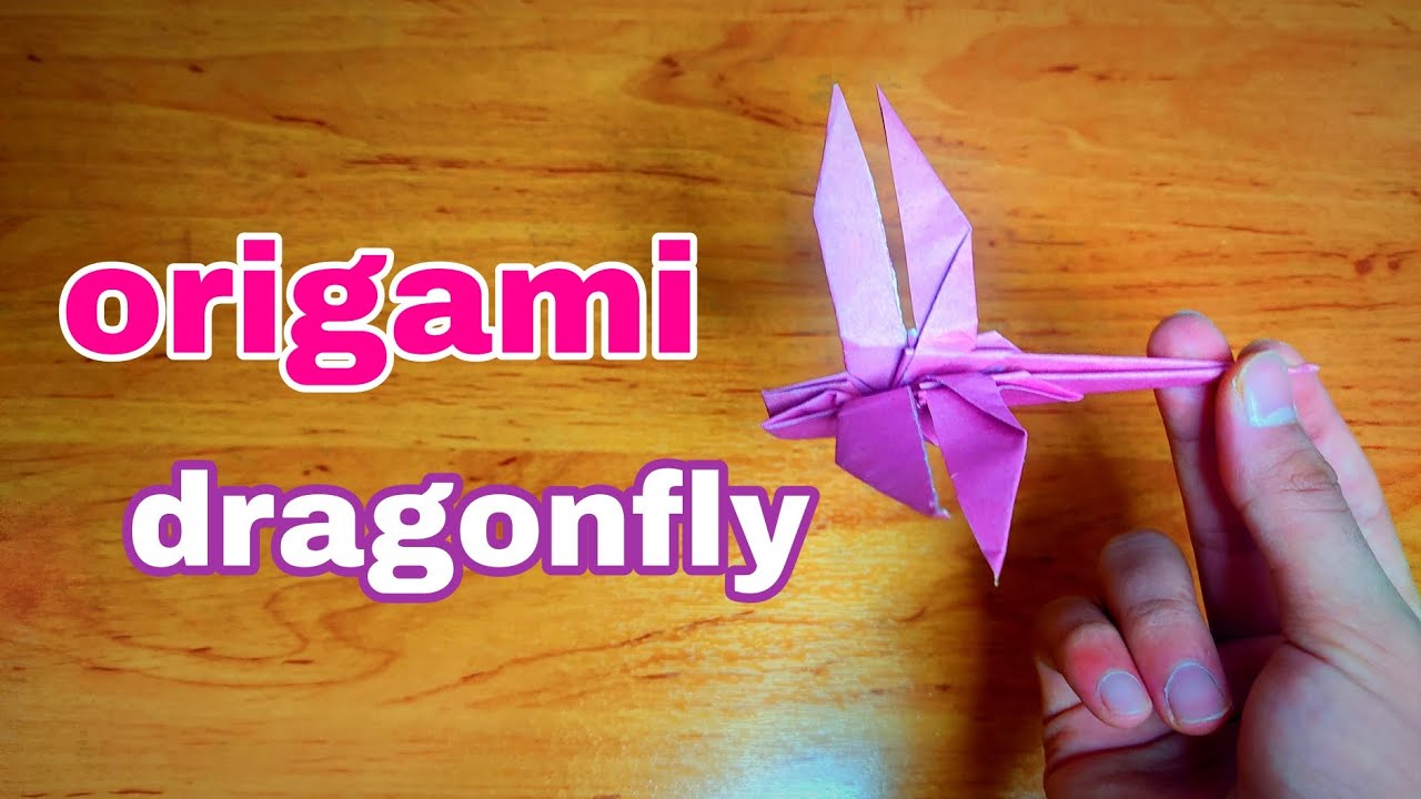 Origami dragonfly: Take Your Creativity to New Heights with Paper ...