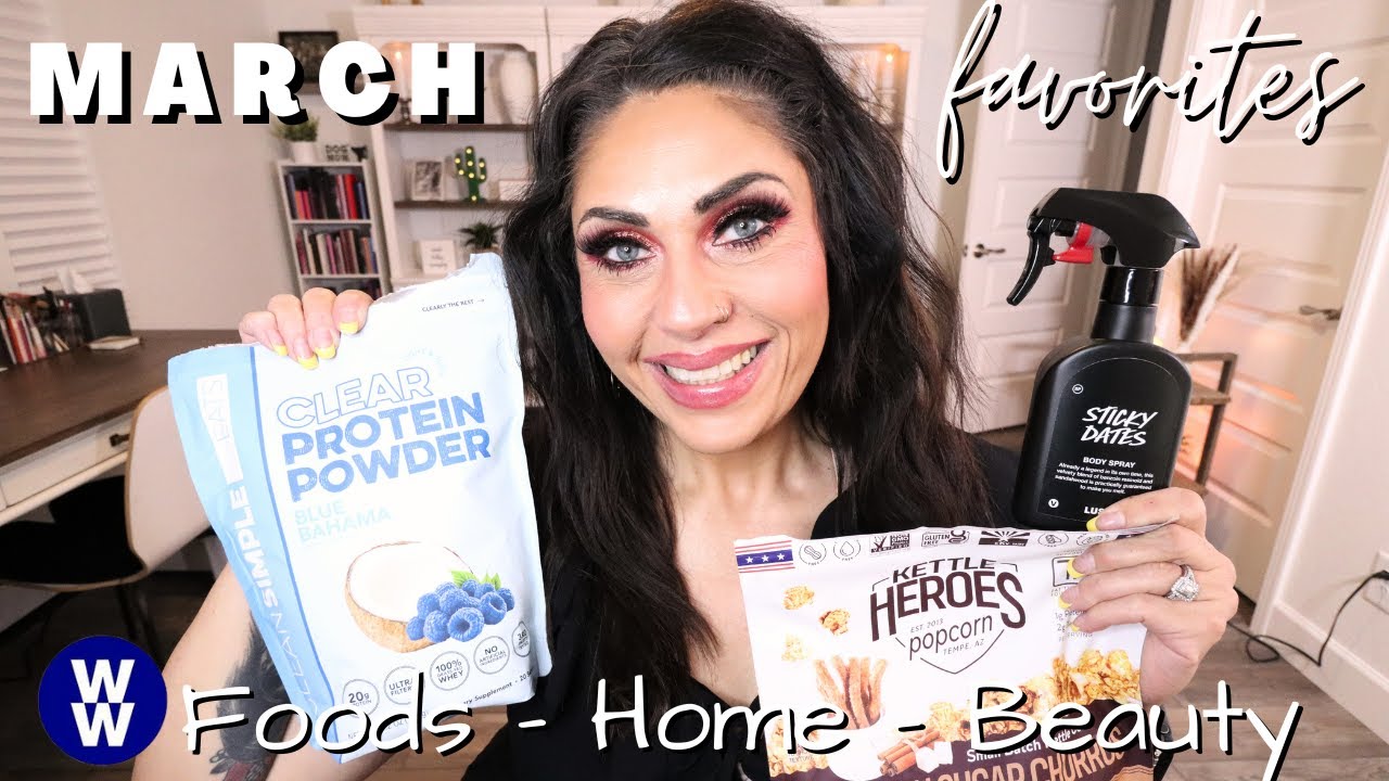 MARCH FAVORITES ️ NEW FOOD FINDS - HOME - SUPPLEMENTS - BEAUTY & MORE ...