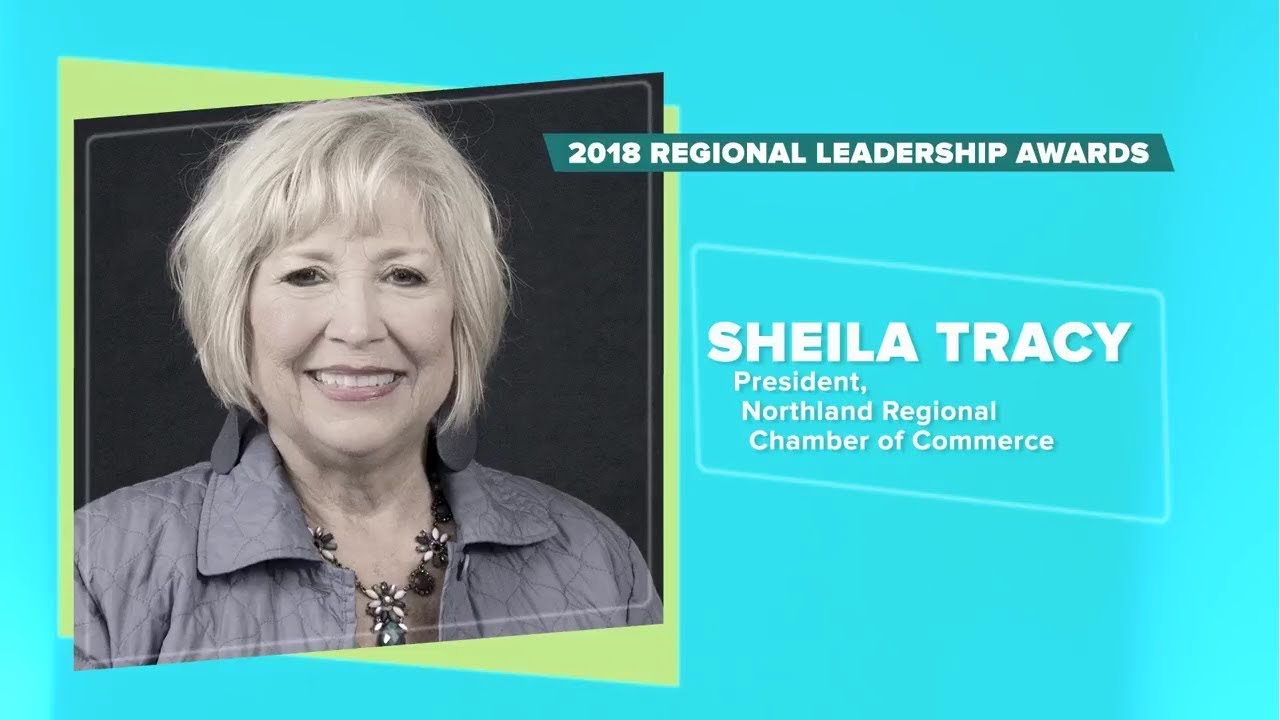 Sheila Tracy - 2018 Regional Leadership Award - YouTube
