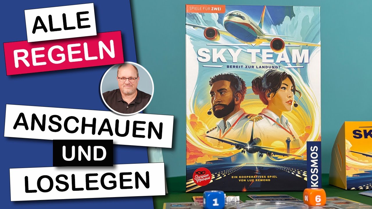 Sky Team - Brettspiel Anleitung - Alle Regeln - YouTube