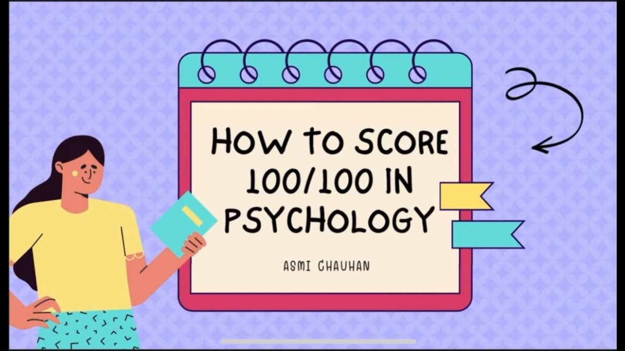 How to score 100/100 in psychology!! Pschology class 12 strategy 🔥🔥 ...