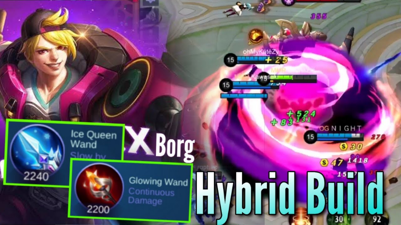 Hybrid X Borg Challenge? Slow and Burn your enemy! | MLBB - YouTube