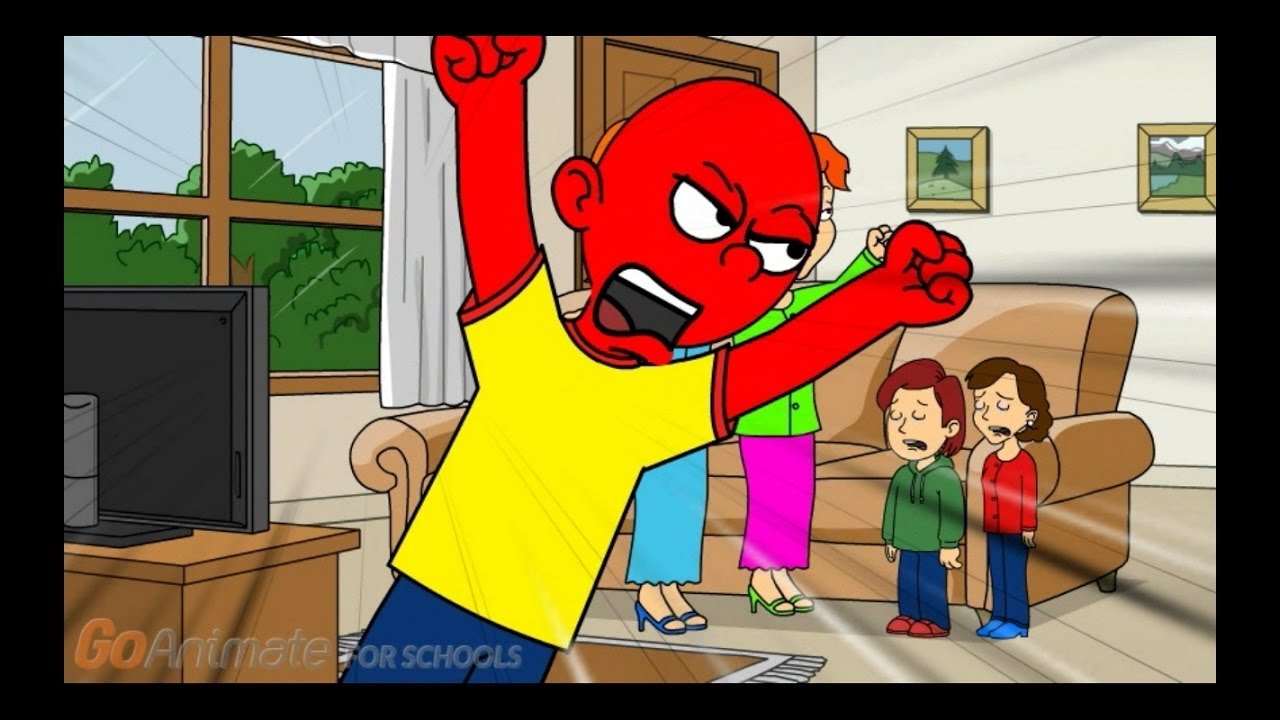 Caillou Destroys GoAnimate Casino Boris Destroys Chuck E Cheese's Both ...