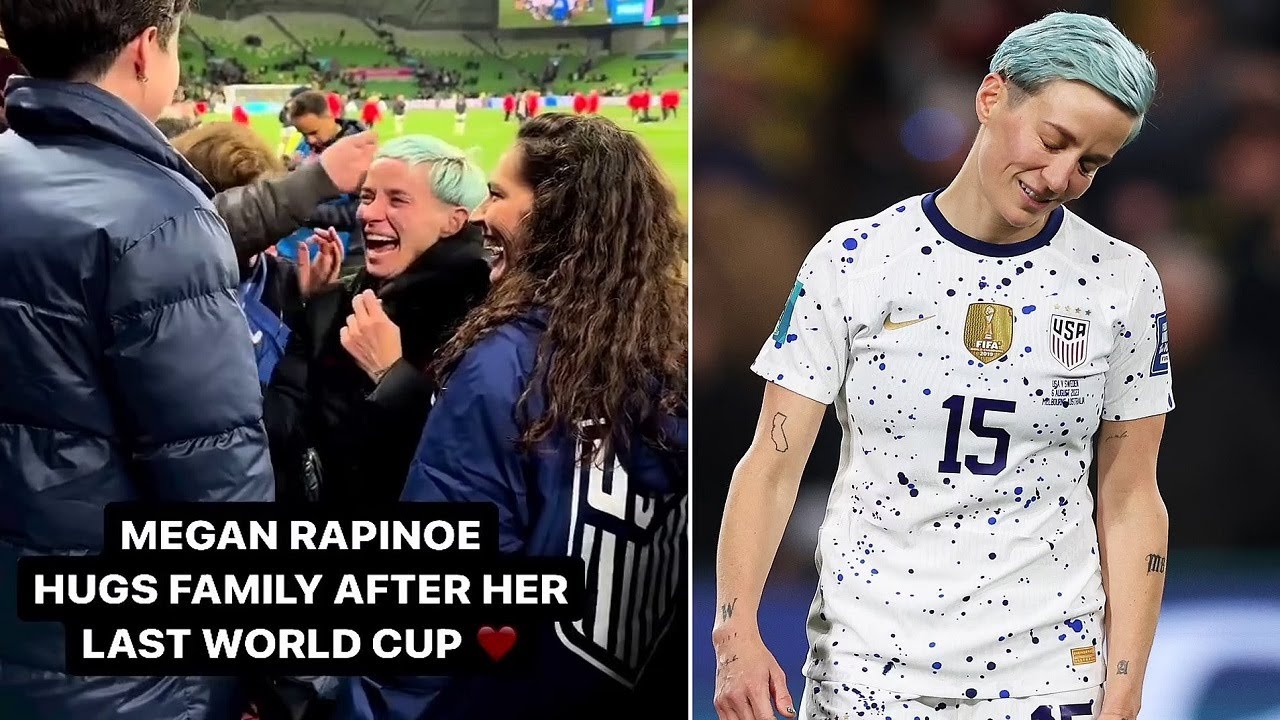 Megan Rapinoe laughs AGAIN in new video footage with her family after ...