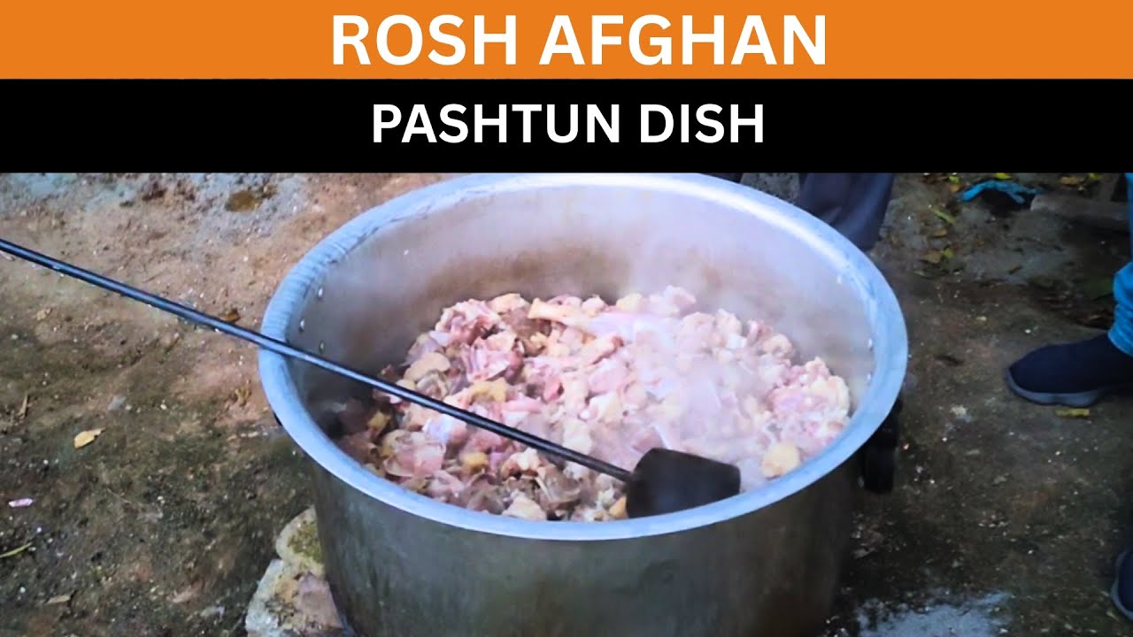 Rosh Afghan Pashton Dish History & Recipe & How to Make it ? - YouTube