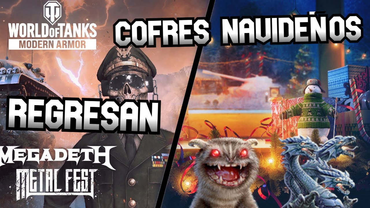 Regresan Tanques METAL FEST | Cofres Navideños | NOTICIAS SEMANALES ...