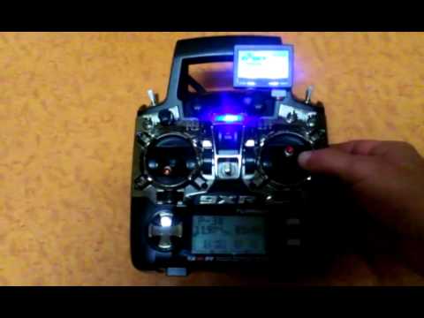 Turnigy 9XR Gimbal test and Quick Back Rest Mod - YouTube