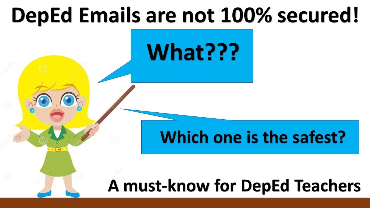 DepEd Teacher Email Accounts are not secured. Alamin kung bakit at ...
