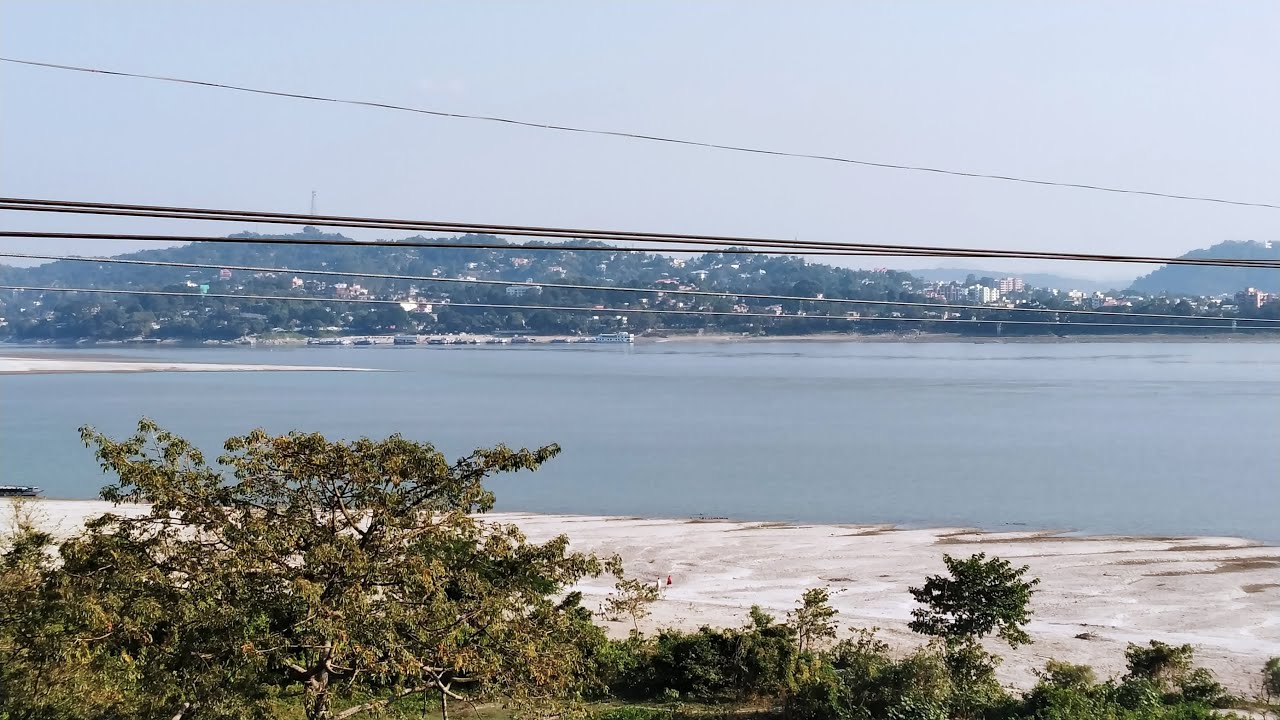 India's Longest River Ropeway || Crossing the Brahmaputra River ...