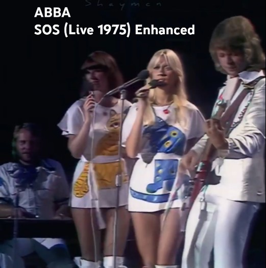 ABBA : SOS (Live 1975) Enhanced A/V @shaymcn #shortsabba - YouTube