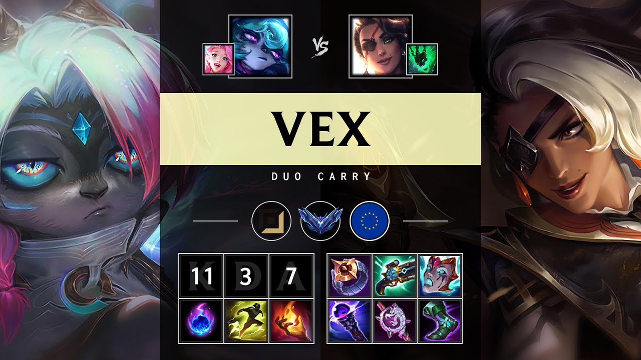 Vex Carry vs Samira - EUW Diamond Patch 25.04 - YouTube