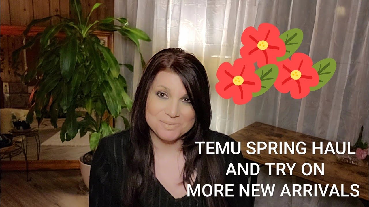 TEMU SPRING CLOTHING HAUL🐦 NEW ARRIVALS🦋2024 - YouTube