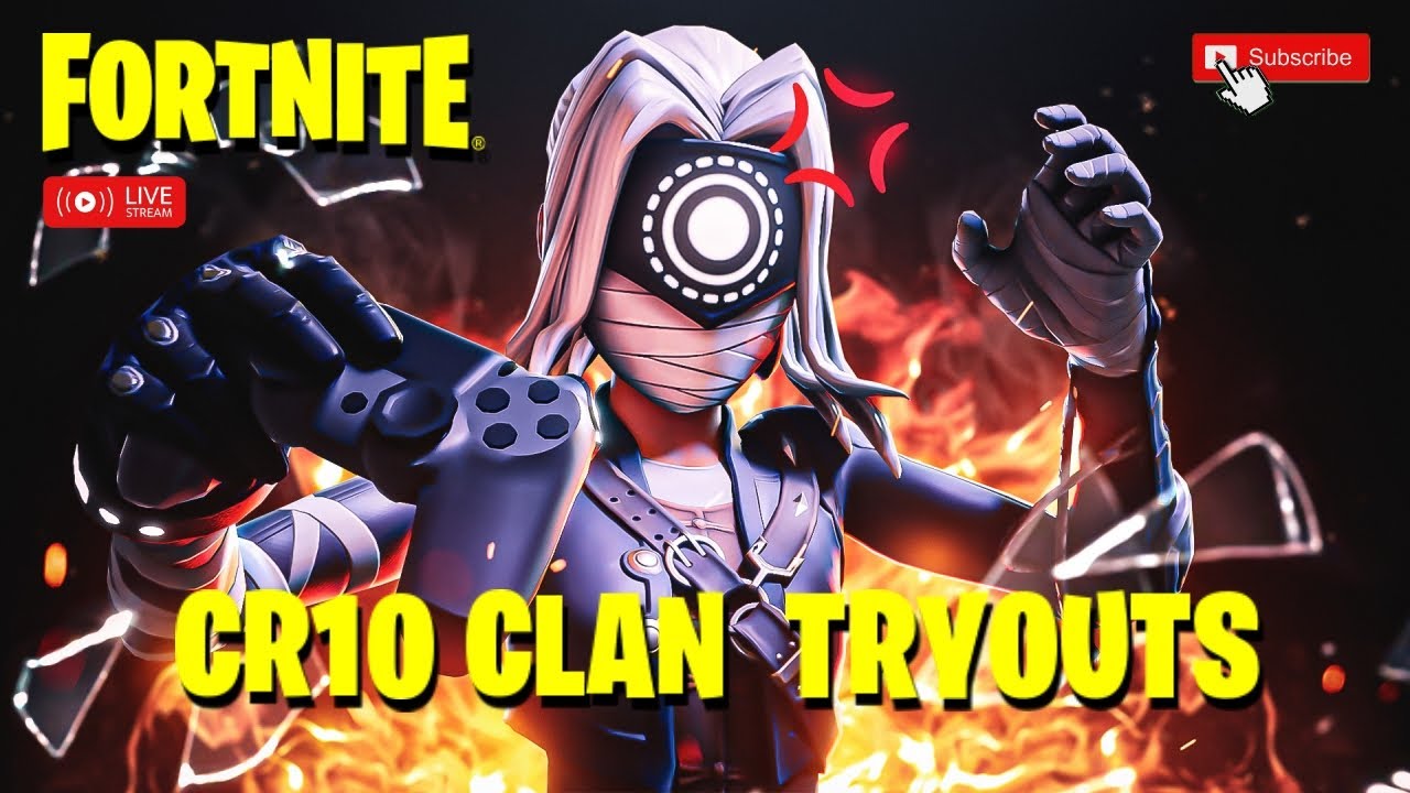 🔴FORTNITE LIVE STREAM EU CUSTOM MATCHAMKING CREATIVE & CLAN TRYOUTS !! - YouTube