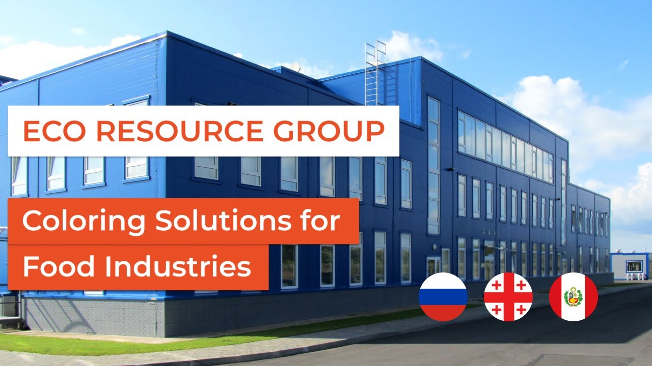 ECO RESOURCE GROUP. Coloring solutions for Food industries. - YouTube