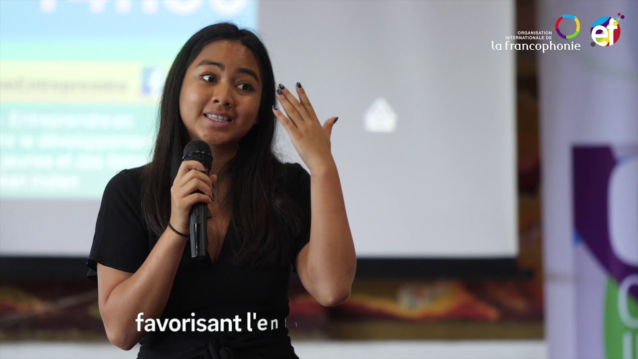 Entreprendre en Francophonie - Focus Sayna - YouTube