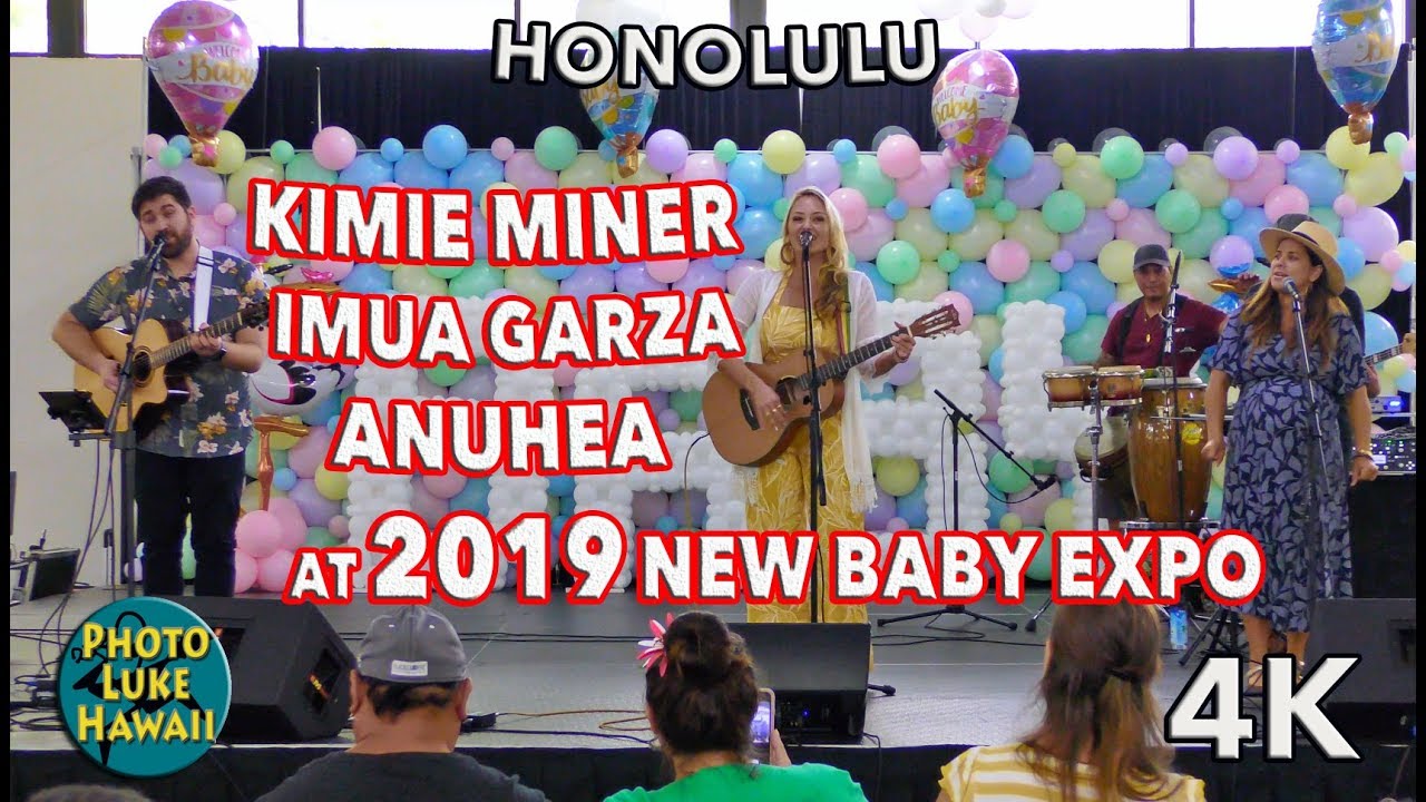 Kimie Miner, Imua Garza, Anuhea at 2019 New Baby Expo - YouTube