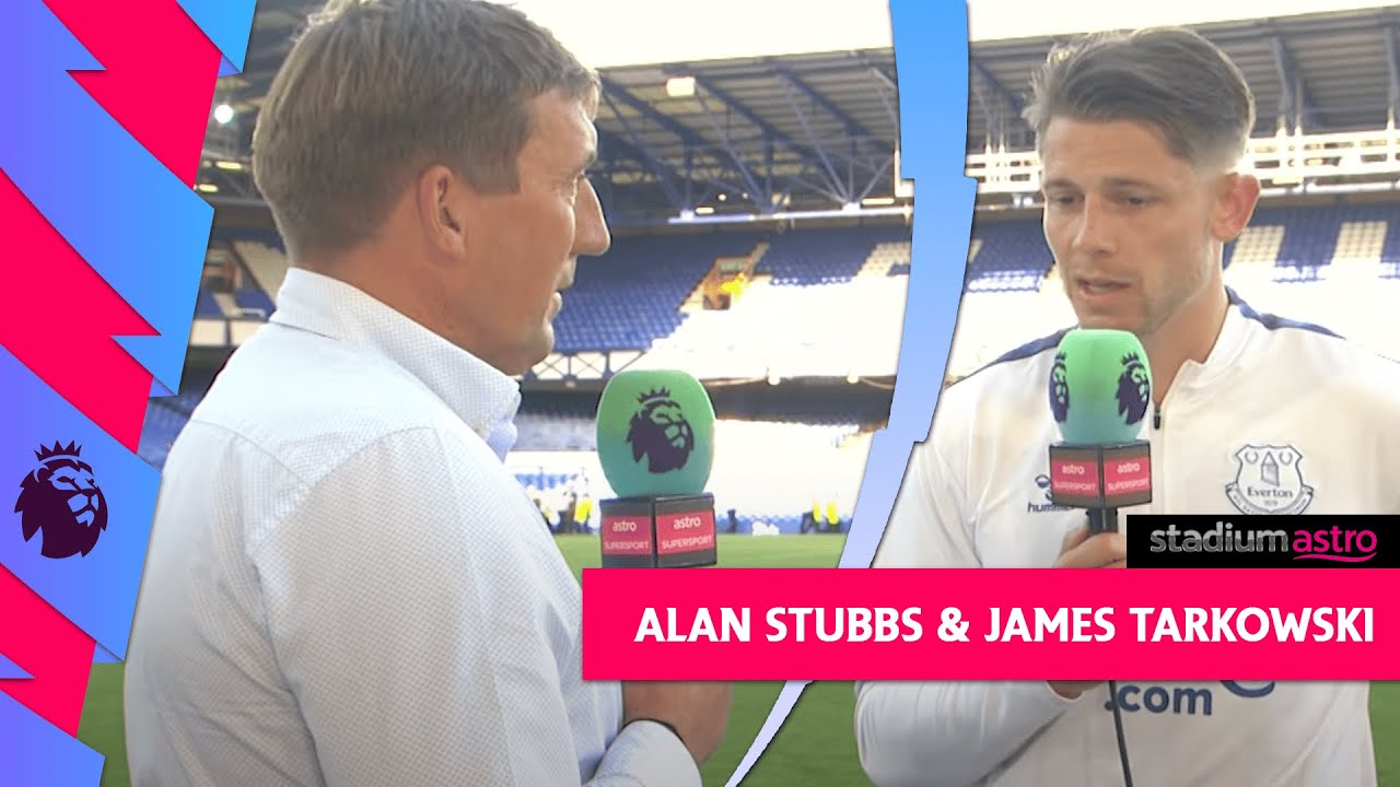 Emotional Alan Stubbs thanked James Tarkowski and Everton for their ...