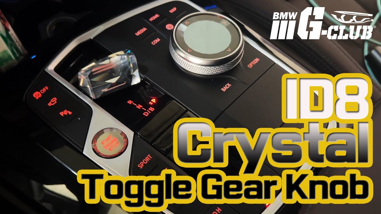 BMW 토글 기어봉 크리스탈 교체방법 ID8 Crystal Toggle Gear Knob Install - YouTube