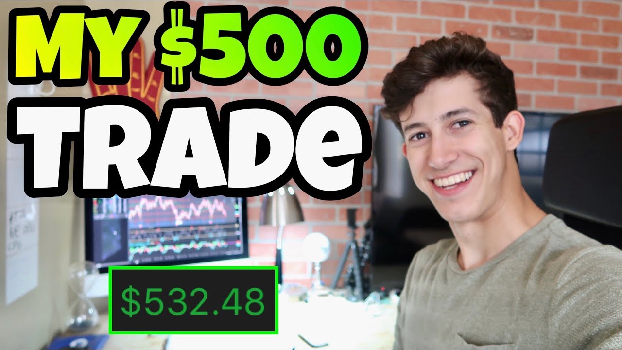 My $500 Day Trade | Ricky Gutierrez - YouTube