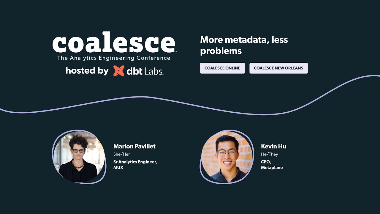 More metadata, less problems - YouTube