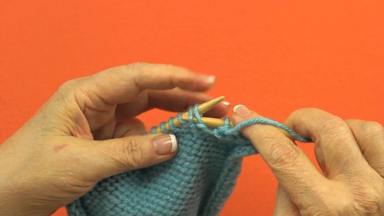 Purl 2 Stitches Together - YouTube