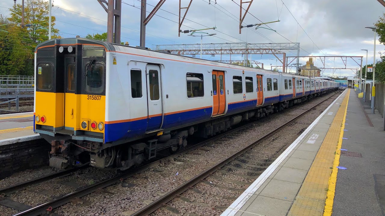 London Overground Class 315 ride - Chingford to Hackney Downs - YouTube