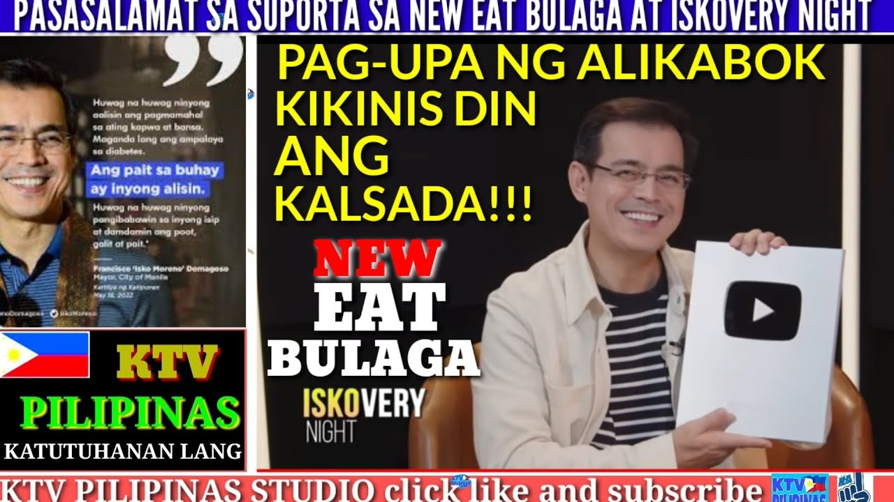 NEW EAT BULAGA NA SA ISKOVERY NIGHT SHOW NI YORME || IBINIDA ANG ...