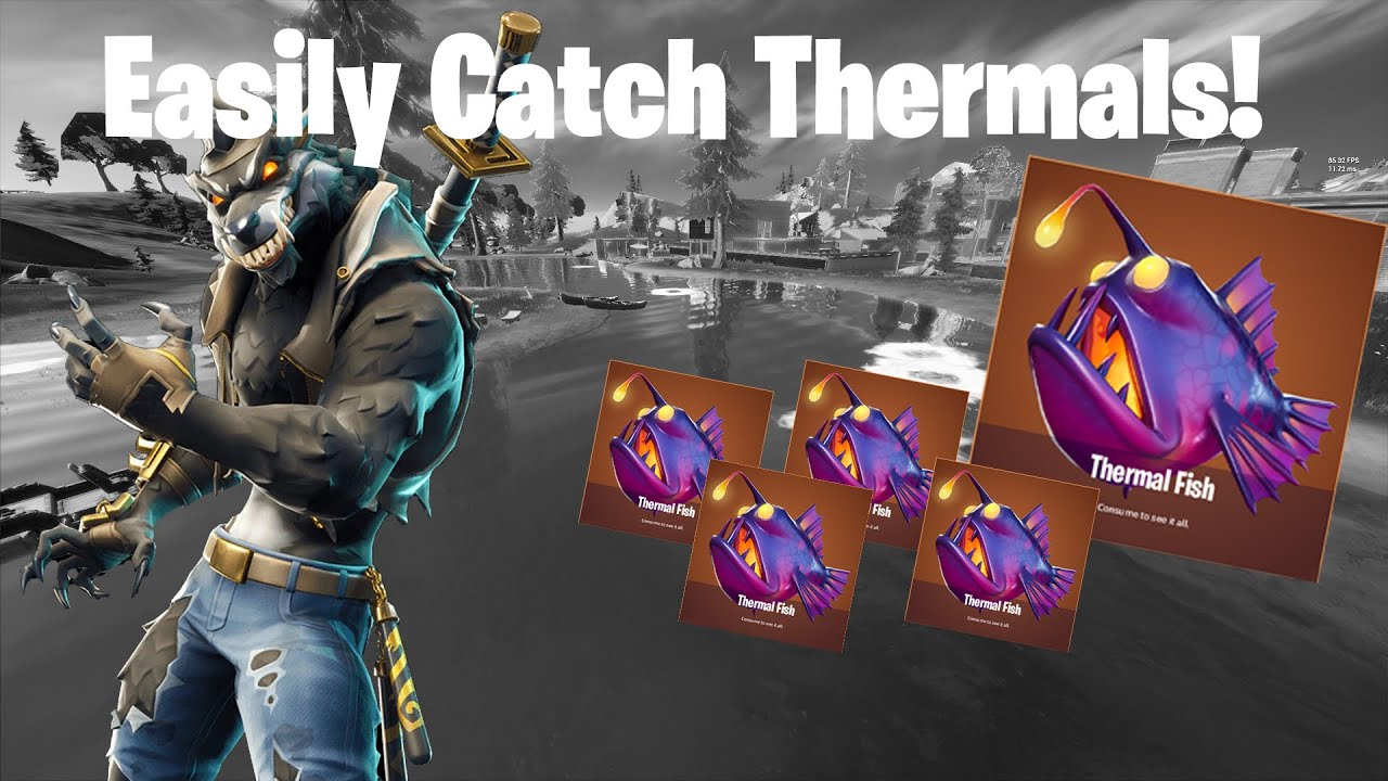 How to Easily Catch Thermal Fish in Season 4 - YouTube