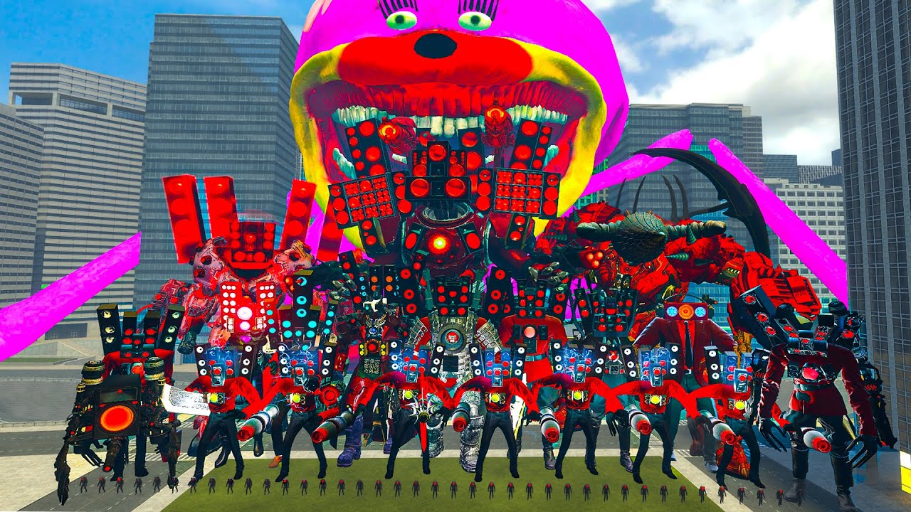 ALL SPEAKERMAN TITAN, 1-77 SKIBIDI TOILET BOSSES VS ASTRO JUGGERNAUT ...