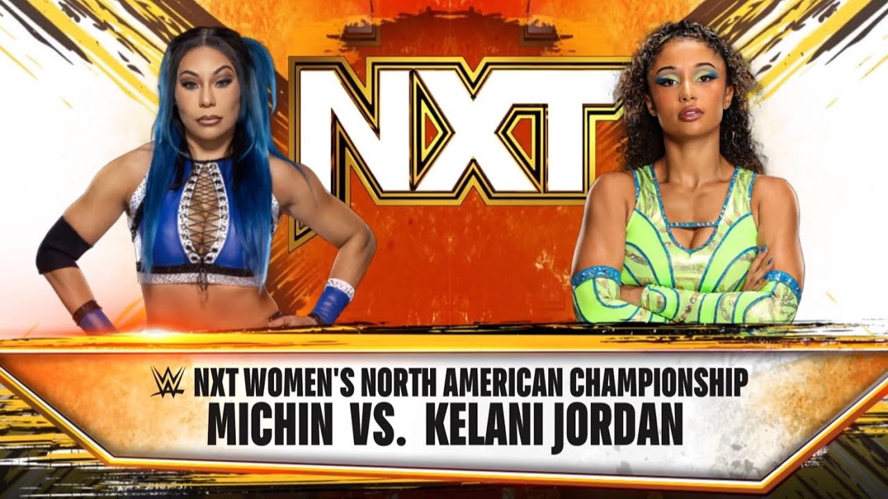 Michin vs. Kelani Jordan | NXT Preview | WWE 2K24 - YouTube