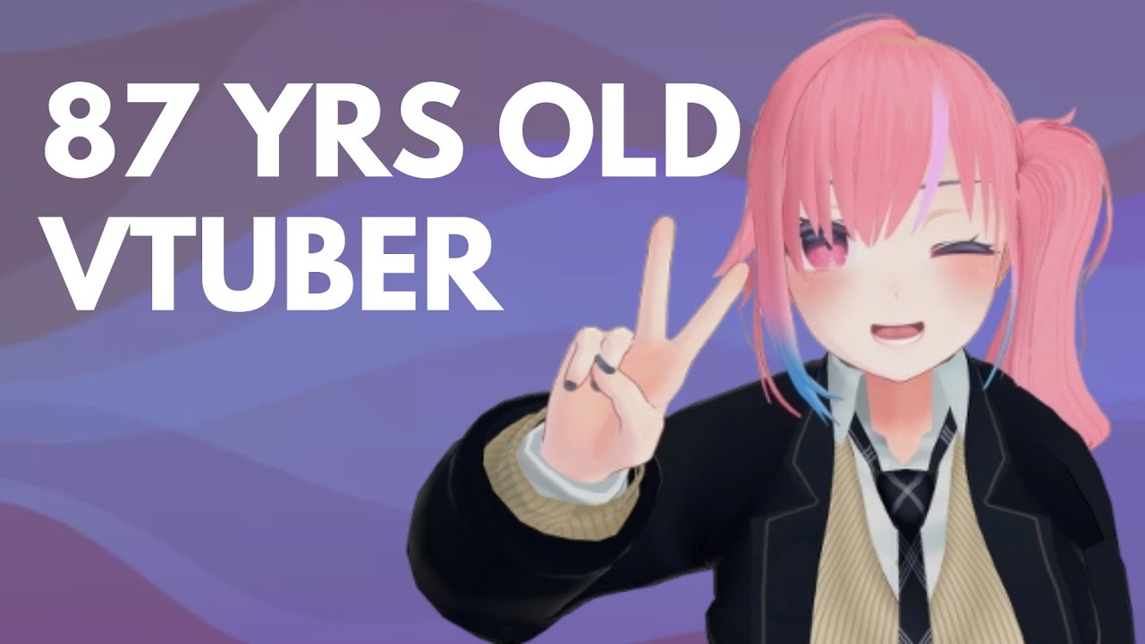 87 years old Vtuber - YouTube