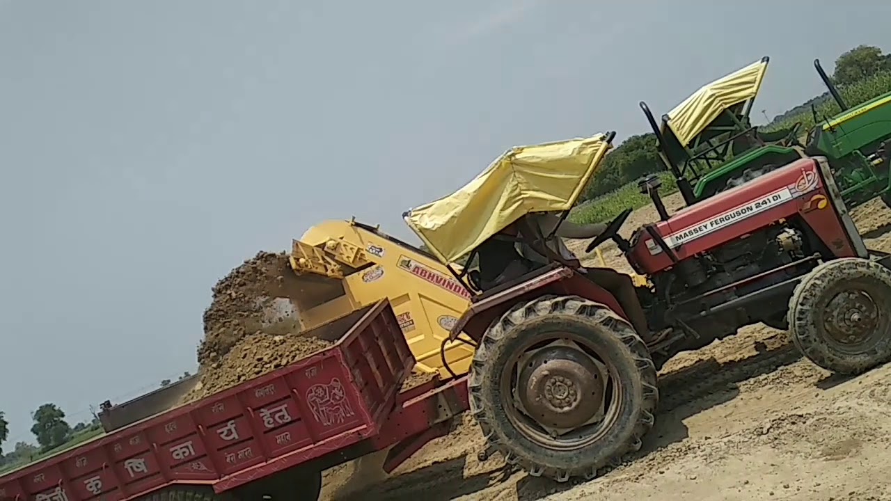 Soil crusher and land levelling machine cont.9927251882 - YouTube