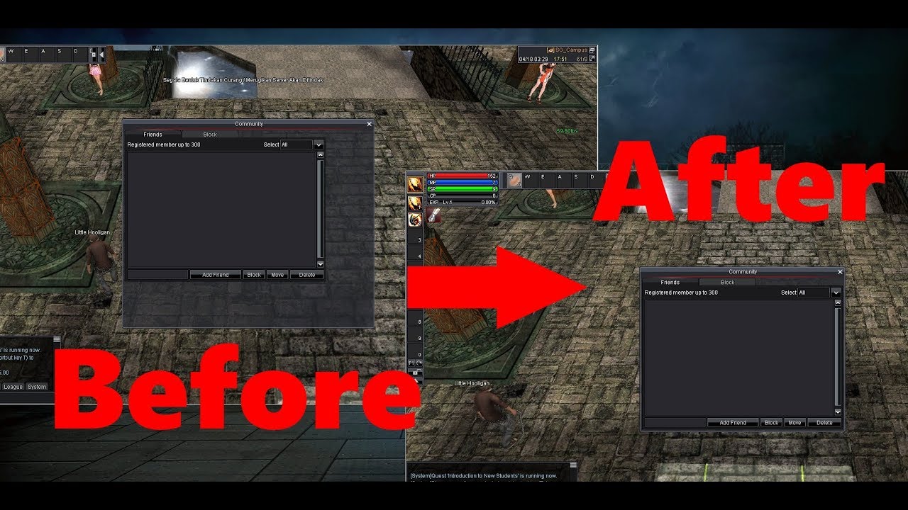 Easy way to resize GUI Interface in your RanOnline - YouTube