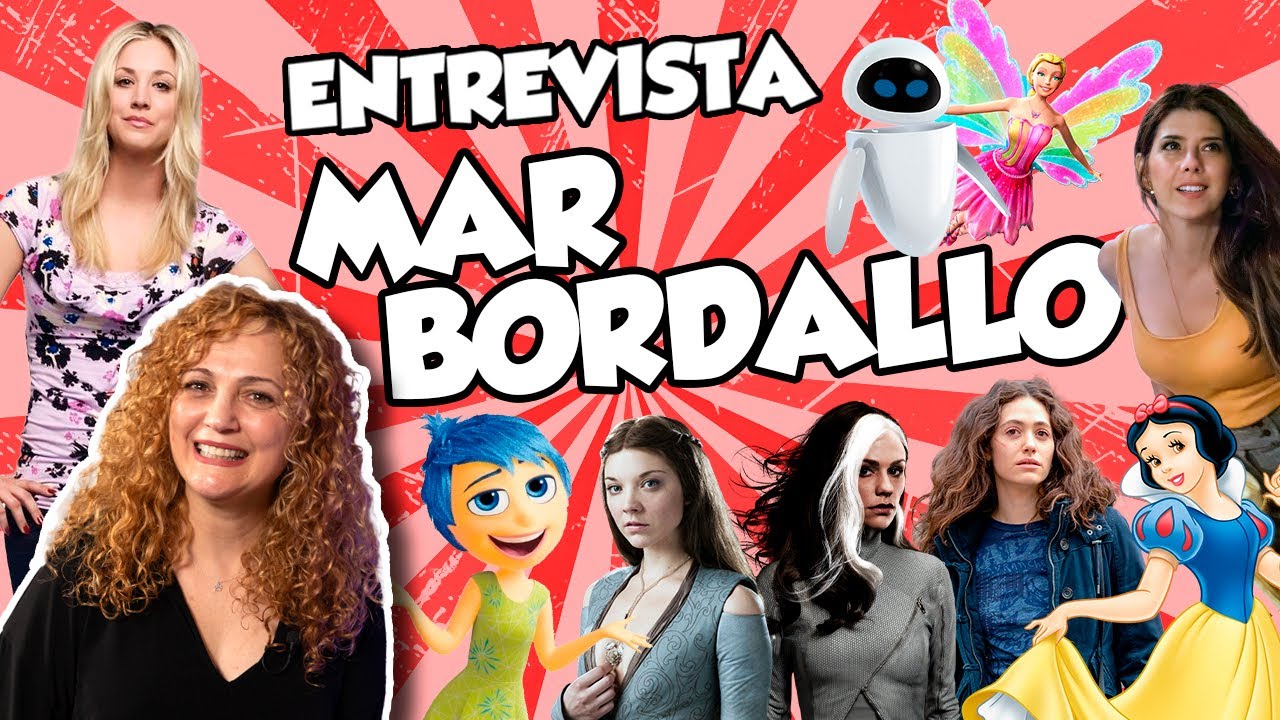 ENTREVISTA A MAR BORDALLO🎙️| Voz de Alegría, Blancanieves y Penny - YouTube